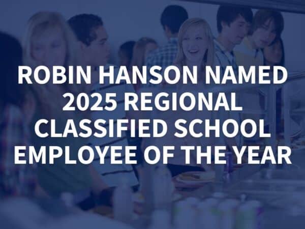Manson School District Head Cook Recognized as Regional Classified ...